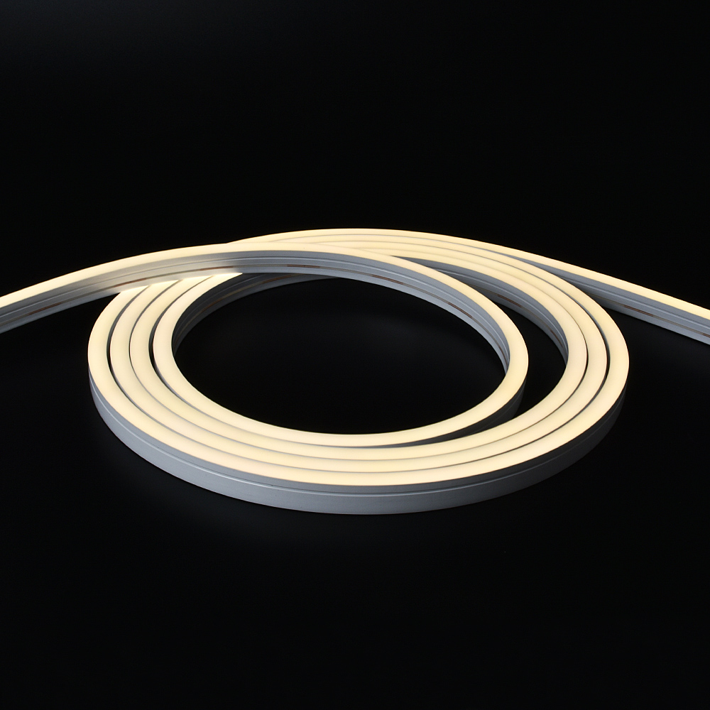 Dual White Screw free 12x20mm Side Bending IP67 Silicone Led Neon Flex ...